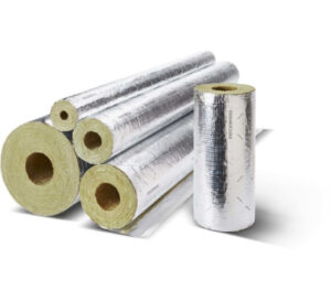 Rockwool Pipe Section With Aluminum Foil - Shree Gayatri Insulation